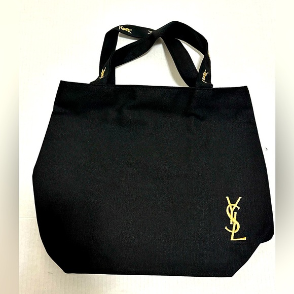 Yves Saint Laurent | Bags | Authentic Ysl Canvas Classic Tote Bag ...